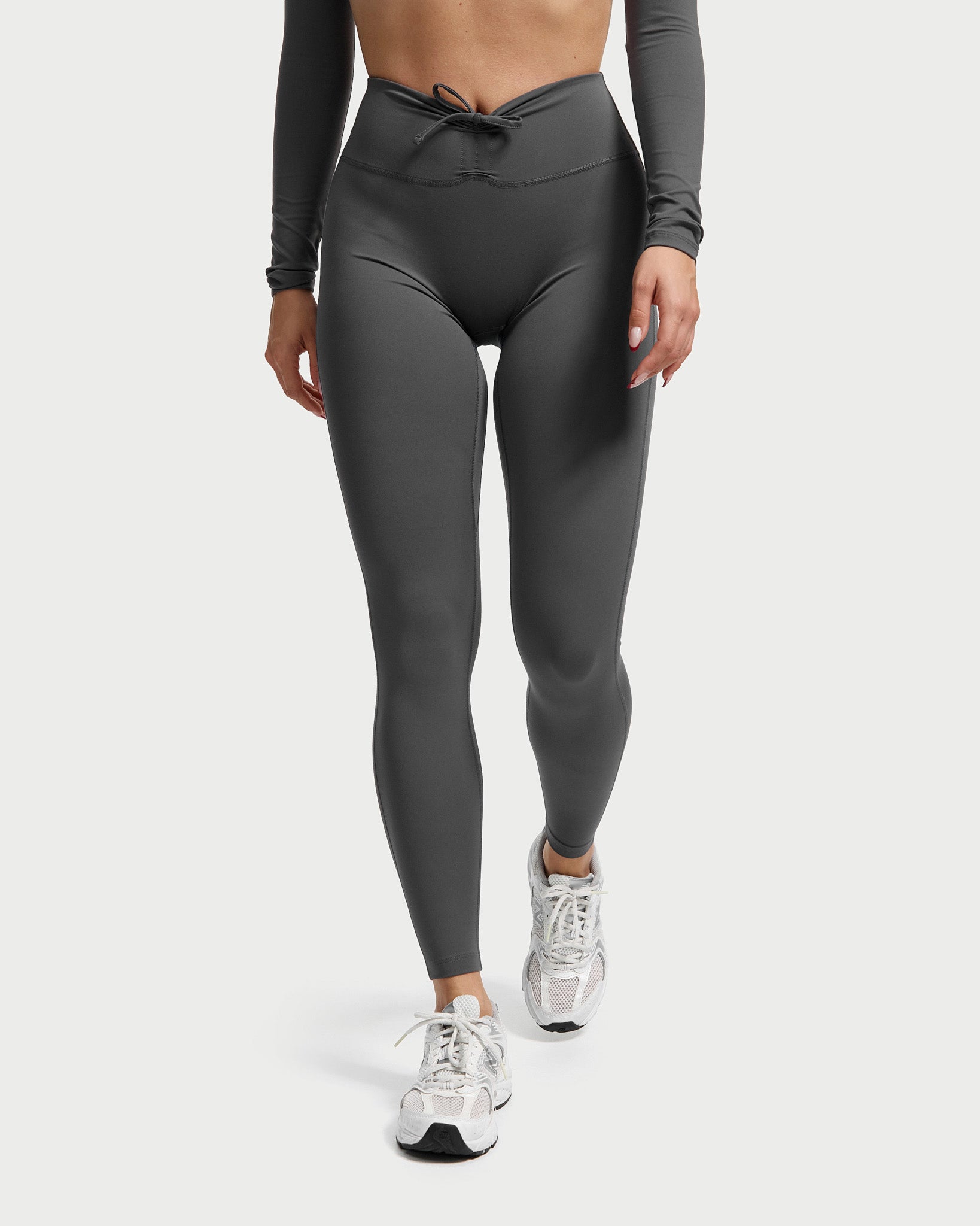 Aura Nylon Laced Leggings