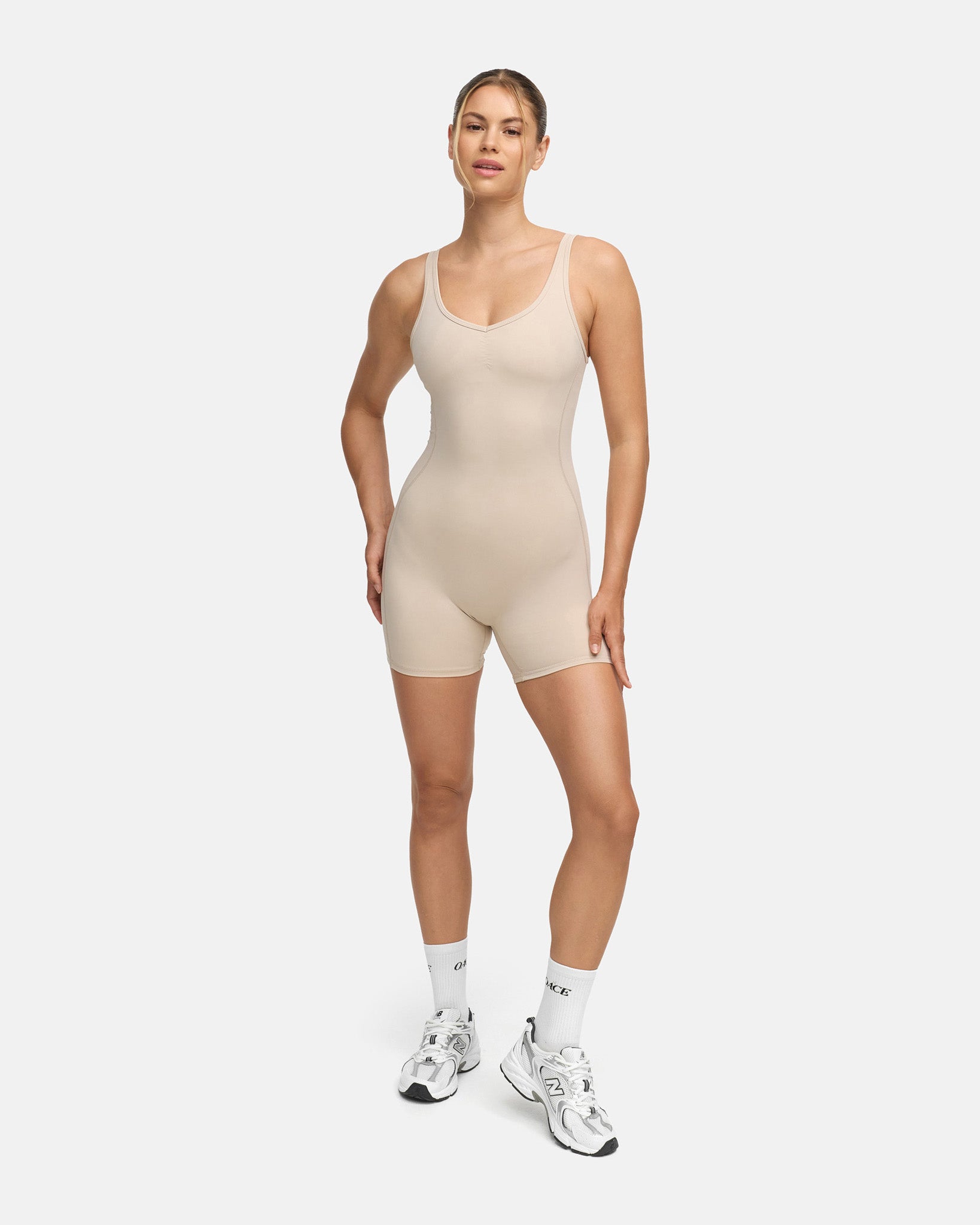 Aura Nylon Jumpsuit (short)