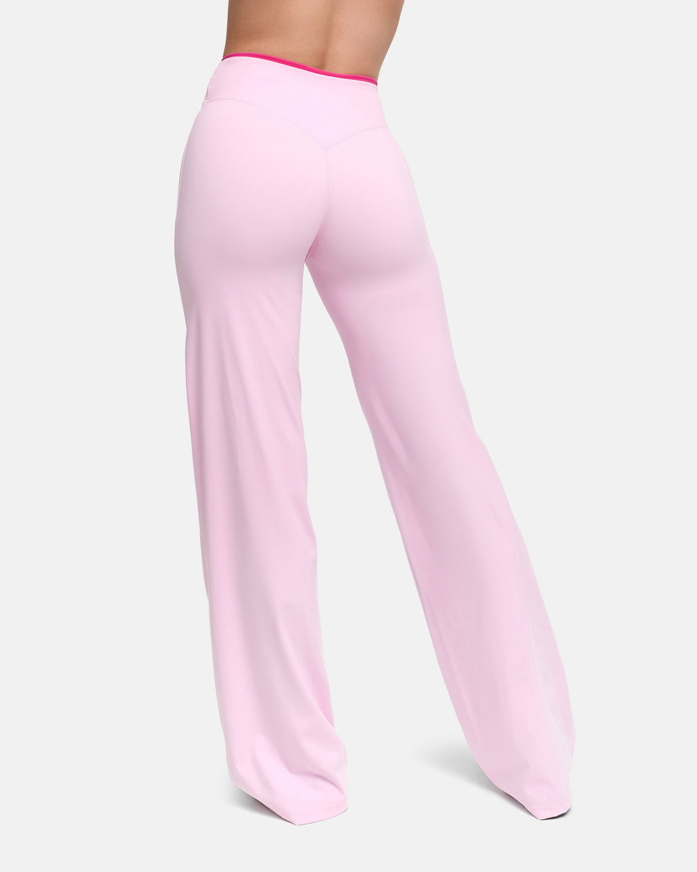 Softline Nylon Wide Leg Pants